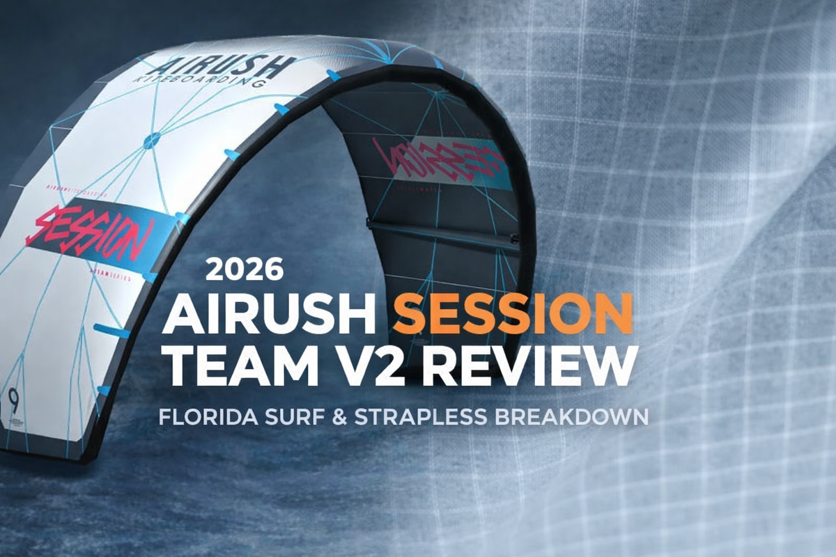 2026 Airush Session Team V2 Review | Florida Surf & Strapless Breakdow ...