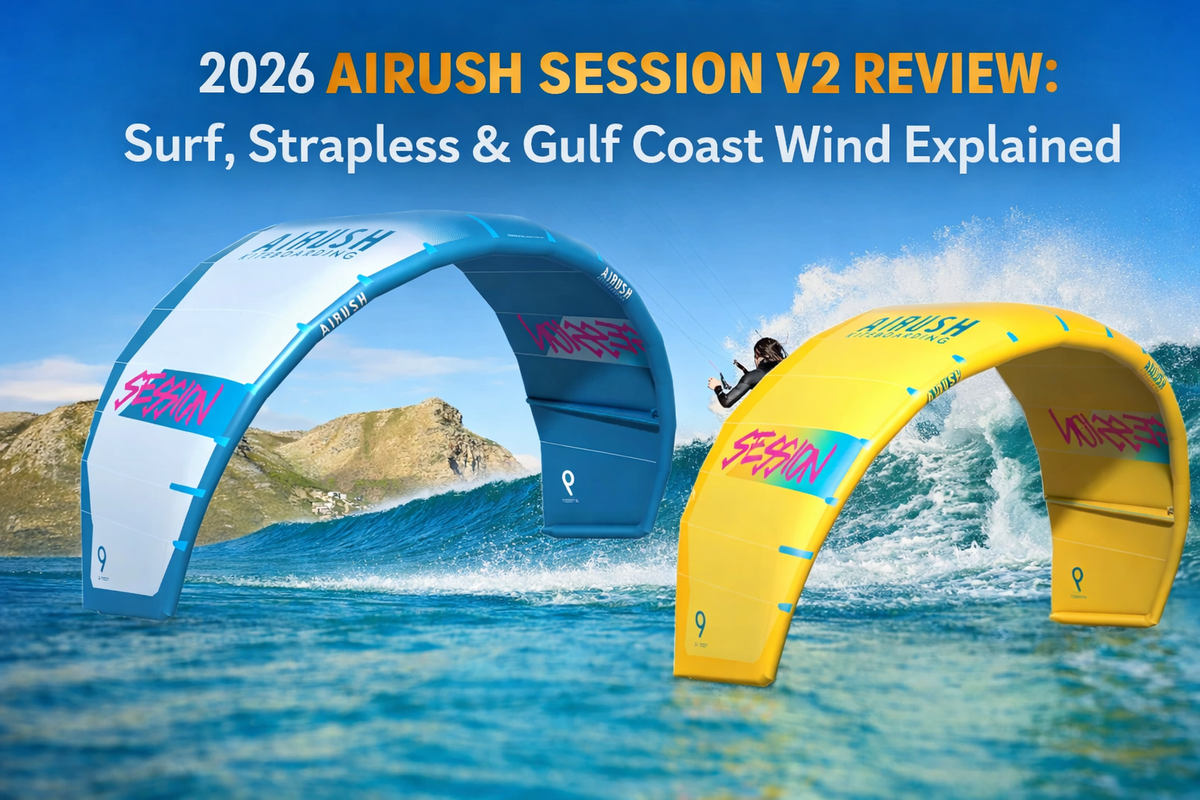 2026 Airush Session V2 Review | Surf & Strapless Focus — Elite Watersports