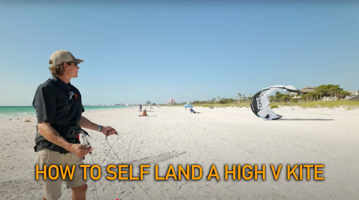 Mastering Self-Landing High V & Y Kites — Elite Watersports