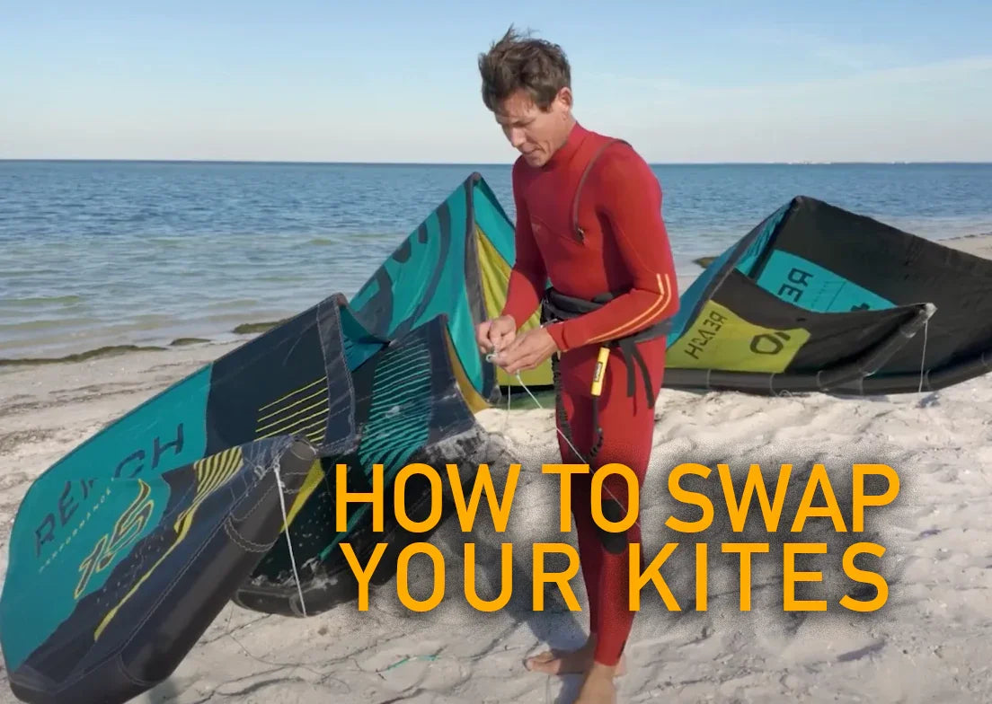 Kiteboarding: 3 Ways to Switch Kite Sizes Without Hassle — Elite ...