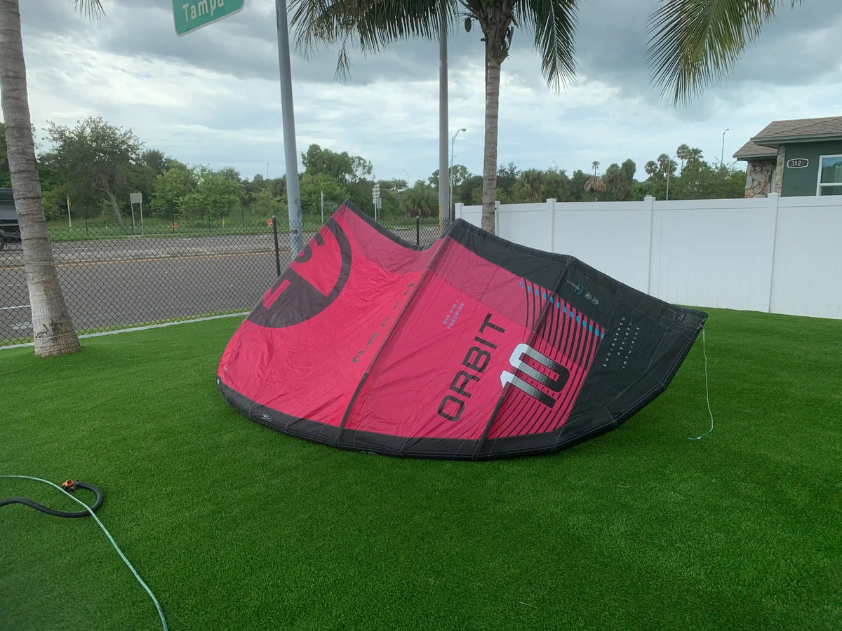 2025 North Orbit 10m Rubine Red Demo — Elite Watersports