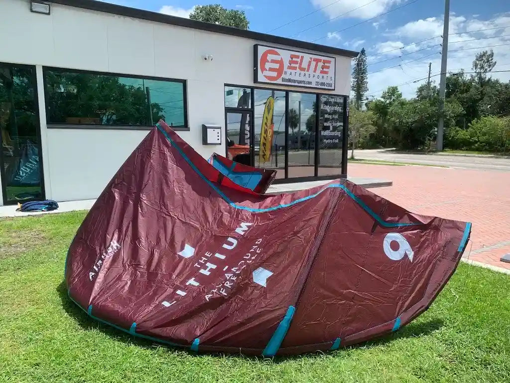 AIRUSH Lithium V13 Red and Teal 9 Demo — Elite Watersports