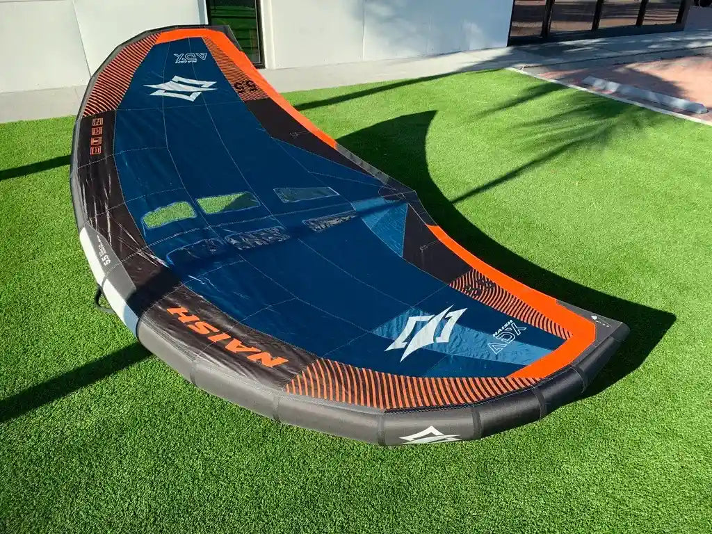 Naish 2025 ADX Wing Blue/Black/Orange 5.5m Demo — Elite Watersports